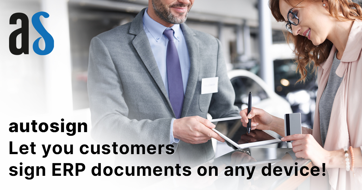 Electronic signatures made easy!
